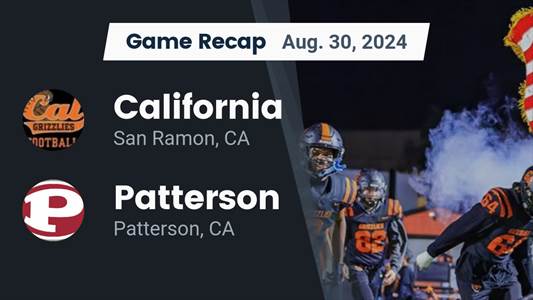 Football Recap: California Starts Season with Win Against Patterson