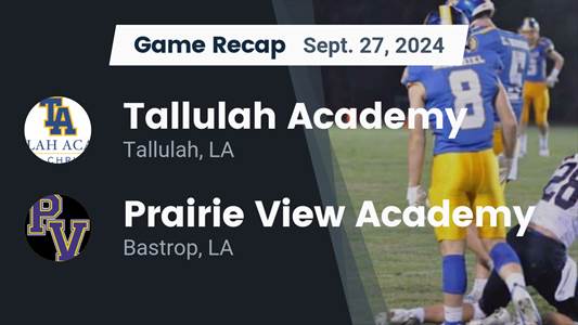Football Game Preview: Tallulah Academy Trojans vs. Prentiss Christian ...