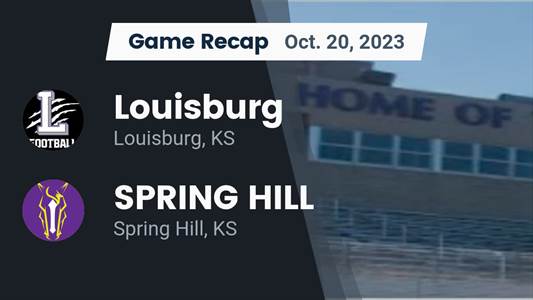 Football Game Recap: Spring Hill Broncos vs. Louisburg Wildcats