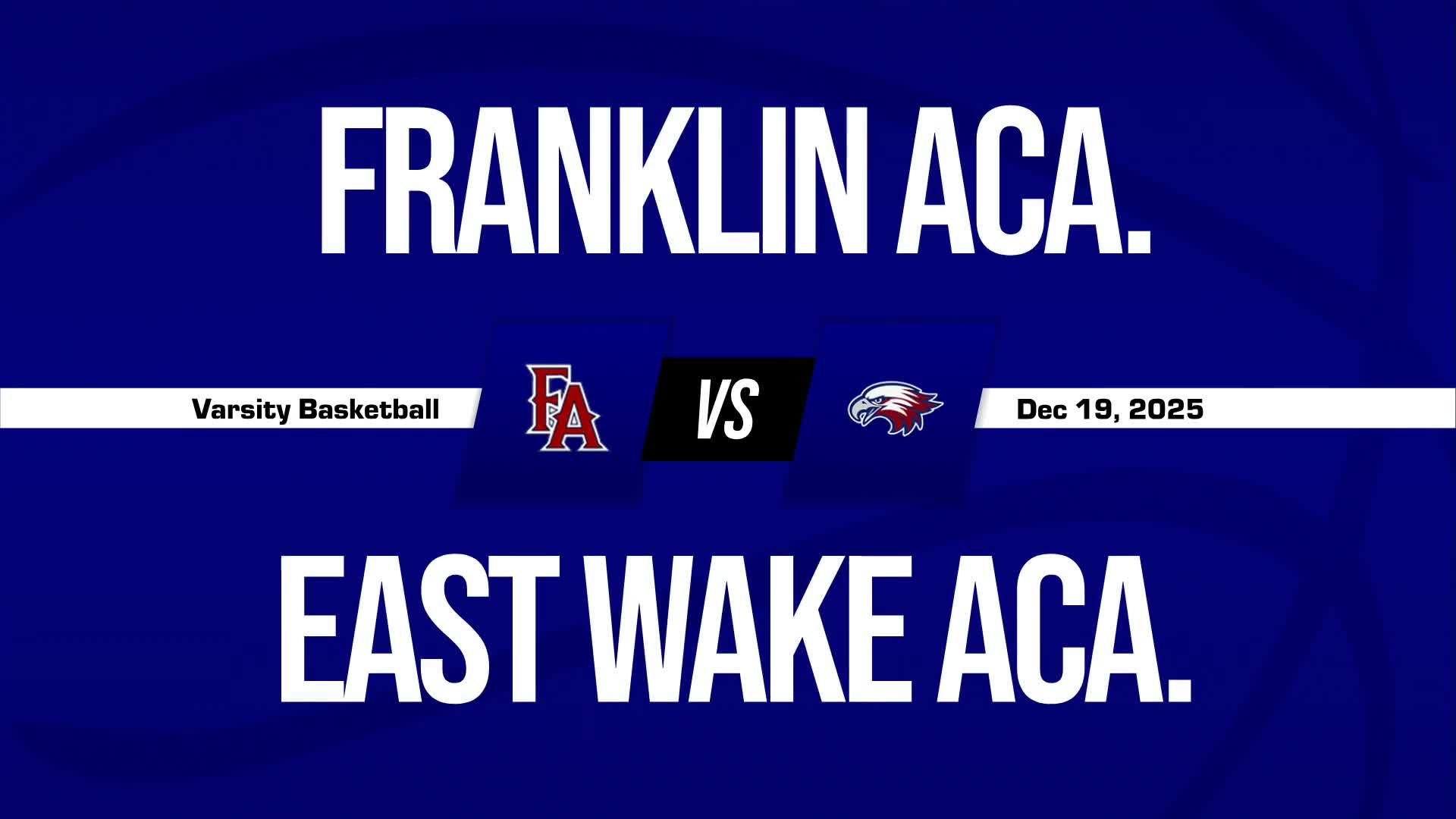 Basketball Game Preview: East Wake Academy Eagles vs. Triangle Math ...
