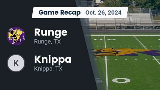 Football Game Preview: Runge Yellowjackets vs. Prairie Lea Indians