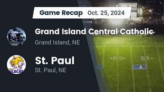 Football Recap: Grand Island Central Catholic Takes Loss Despite Strong ...