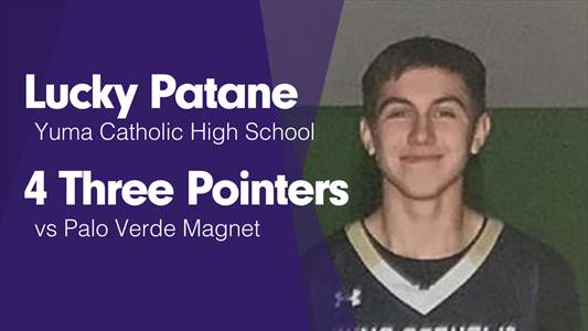 Lucky Patane Game Report: vs Palo Verde
