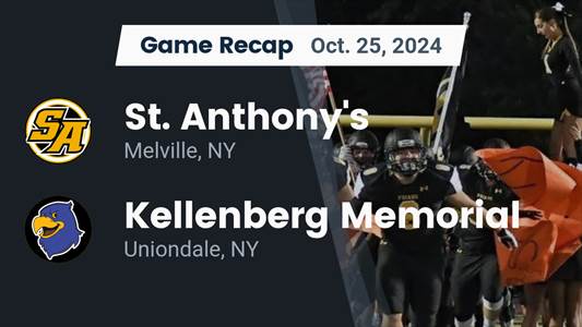 Football Recap: Kellenberg Memorial Drops Season-High Score on St ...