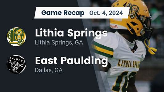 Football Game Preview: Lithia Springs Lions vs. Rome Wolves