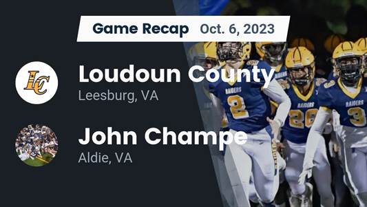 Football Game Recap: Park View Patriots vs. John Champe Knights