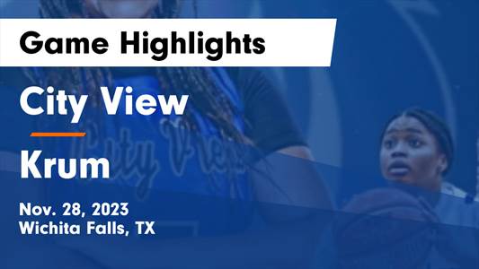 Basketball Game Recap: Krum Bobcats vs. City View Mustangs