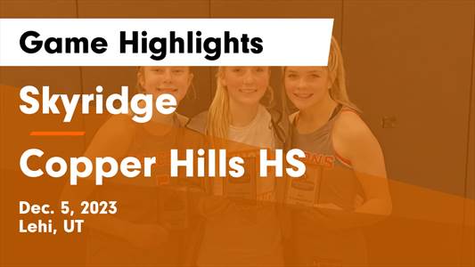 Basketball Game Recap: Skyridge Falcons vs. Copper Hills Grizzlies