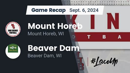 Football Game Preview: Beaver Dam Plays at Home