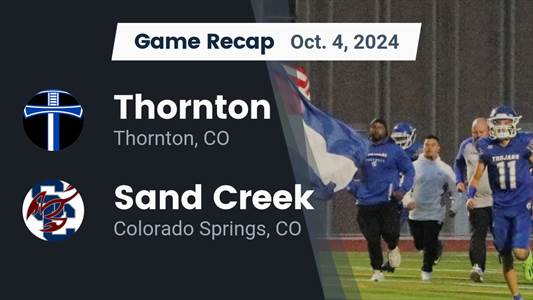 Football Game Preview: Sand Creek Scorpions vs. Centaurus Warriors