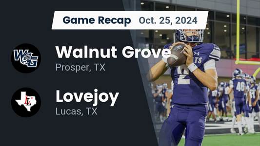 Football Recap: Walnut Grove Triumphant Thanks to a Strong Effort from ...