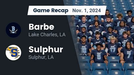 Football Recap: Barbe Picks Up Third Consecutive Win