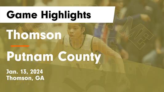 Basketball Game Preview: Thomson Bulldogs vs. Sumter County Panthers