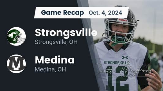 Football Recap: Medina Comes Up Short