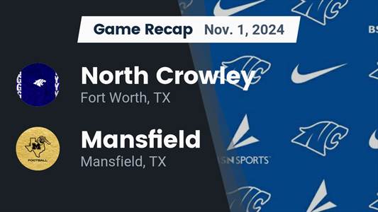 Football Game Preview: North Crowley Panthers vs. Crowley Eagles