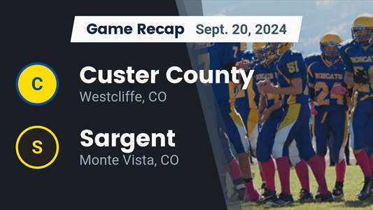 Football Game Preview: Custer County Bobcats vs. Sangre de Cristo ...