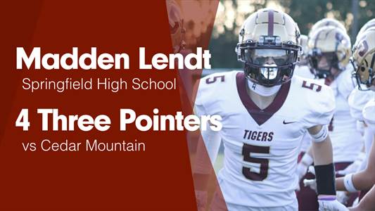 Madden Lendt Game Report: vs Atwater-Cosmos-Grove City