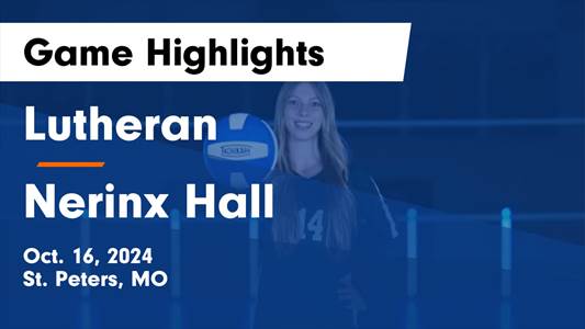 Volleyball Recap: Nerinx Hall Beats Lutheran for Their Third Straight ...