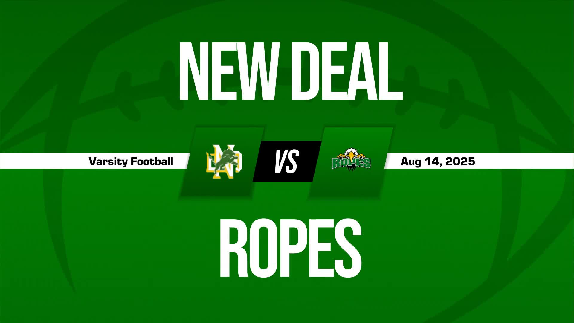 Football Game Preview: New Deal Lions vs. Post Antelopes
