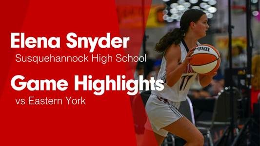Elena Snyder Game Report: vs Northeastern
