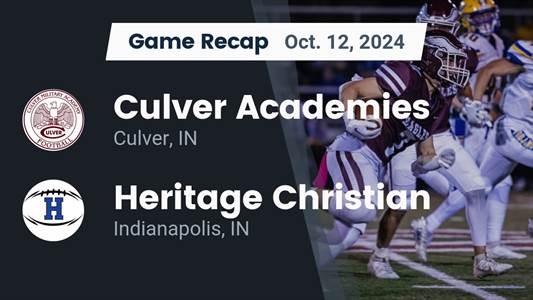 Football Recap: Tay Rodriguez Leads Culver Academies to Victory over ...