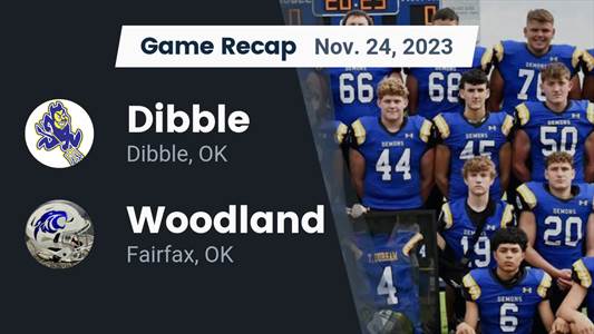 Football Game Recap: Dibble Demons vs. Woodland Cougars