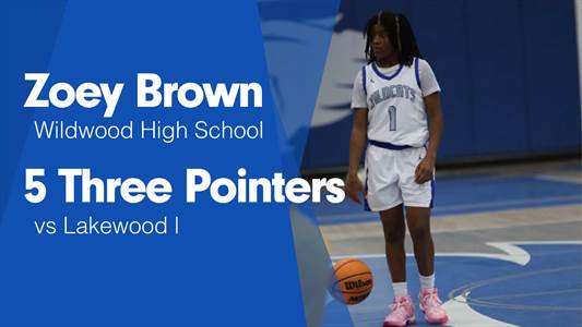 Zoey Brown Game Report: vs Williston
