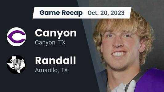 Football Game Recap: Randall Raiders vs. Canyon Eagles