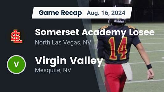Football Recap: Virgin Valley Piles Up the Points Against Sunrise Mountain