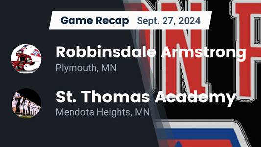 Football Recap: Dominic Baez Leads St. Thomas Academy to Victory over ...