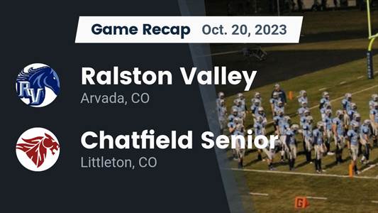 Football Game Recap: Chatfield Chargers vs. Ralston Valley Mustangs