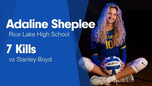 Adaline Sheplee Game Report: @ Mosinee