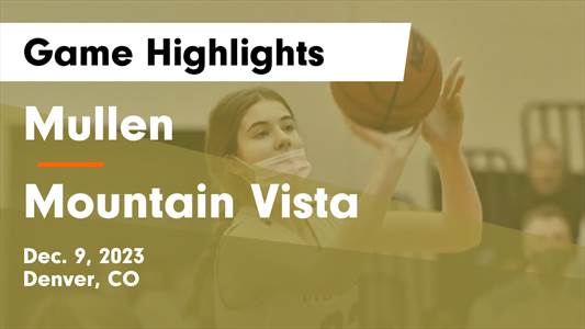 Mountain Vista triumphant thanks to a strong effort from Kennedy Spellman