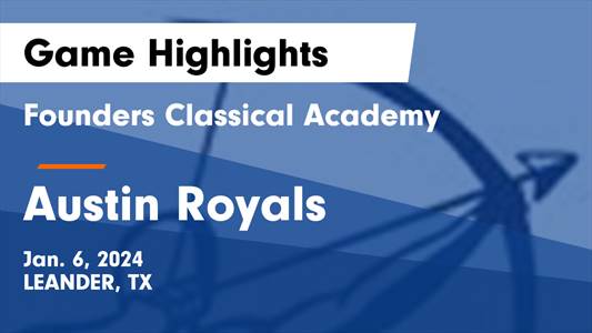 Basketball Game Preview: Founders Classical Academy Archers vs. IDEA ...