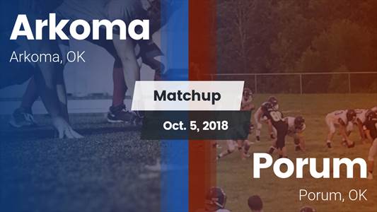 Football Game Recap: Arkoma vs. Porum