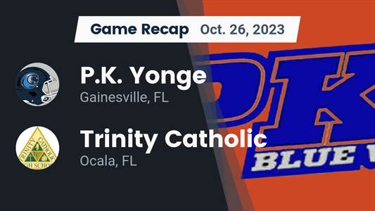 Football Game Recap: P.K. Yonge Blue Wave vs. Keystone Heights Indians