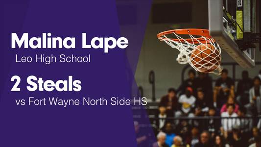 Malina Lape Game Report: @ Fort Wayne Blackhawk Christian