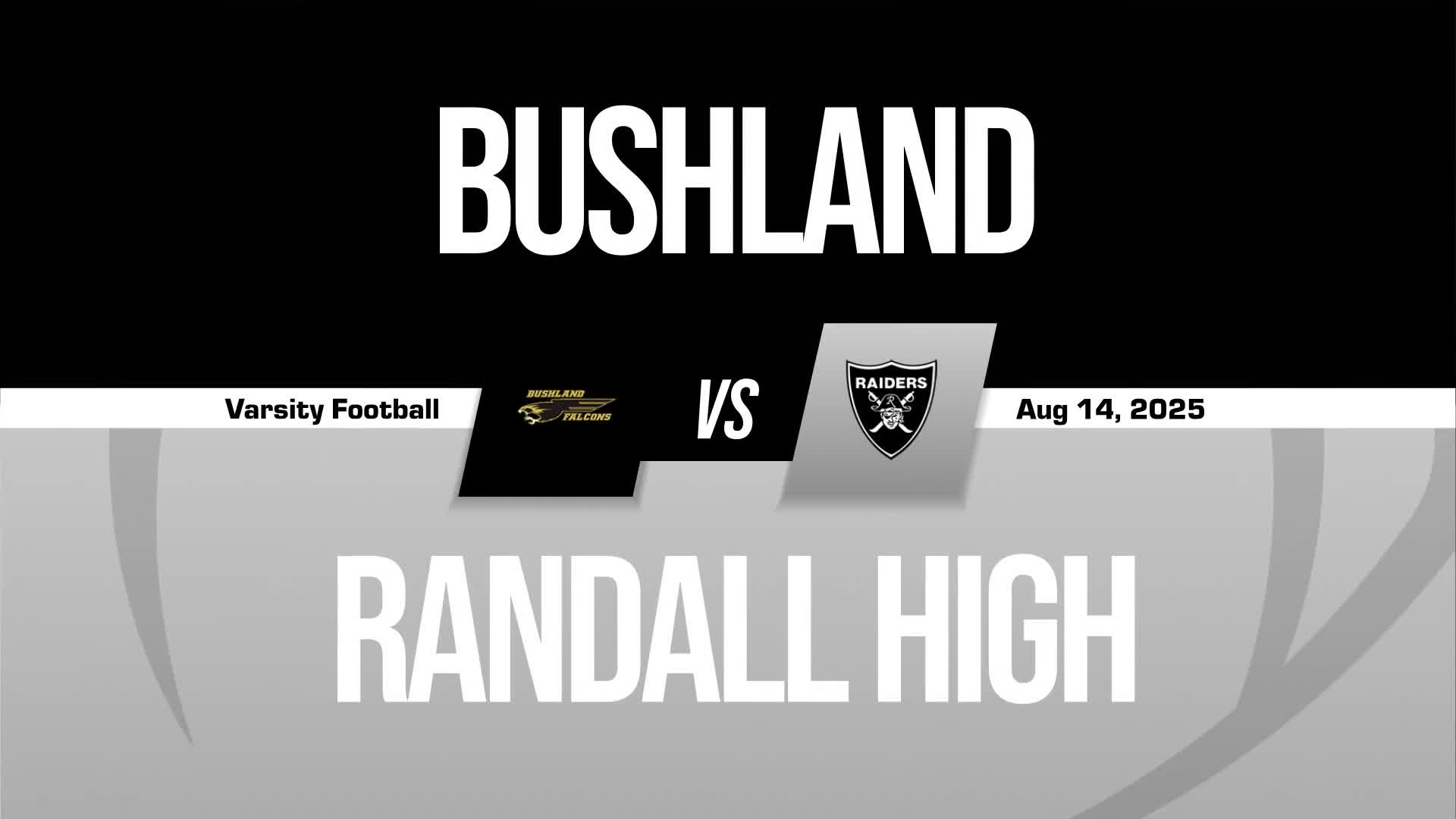 Football Game Preview: Bushland Falcons vs. Andrews Mustangs