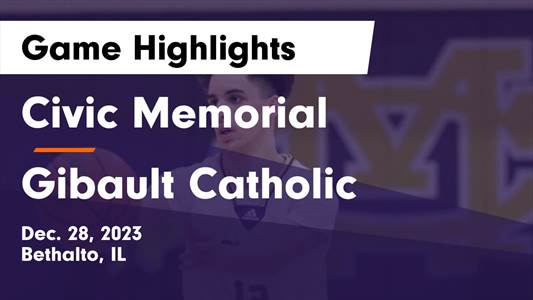 Basketball Game Recap: Gibault Catholic Hawks vs. Civic Memorial Eagles