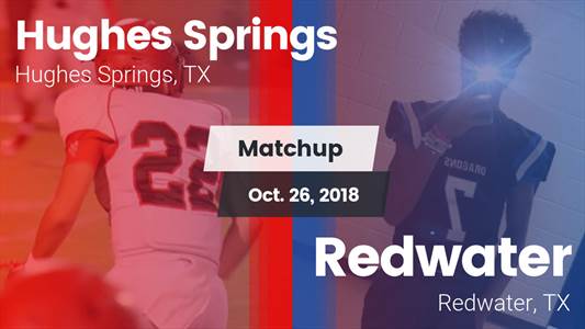 Football Game Recap: Redwater vs. Hughes Springs
