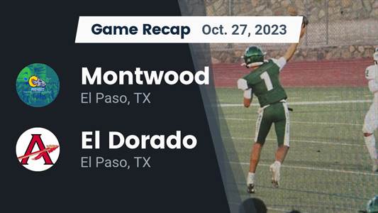 Football Game Recap: El Dorado Aztecs vs. Montwood Rams