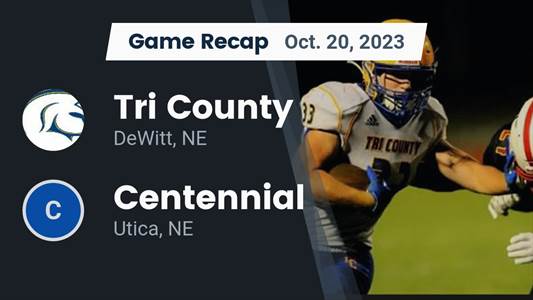 Football Game Recap: Tri County Trojans vs. Centennial Broncos