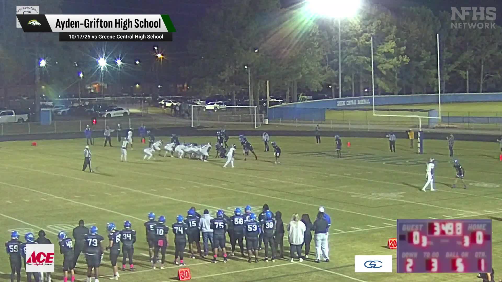 Kamerin McDowell-Moore Game Report: @ Ayden - Grifton + How To Watch