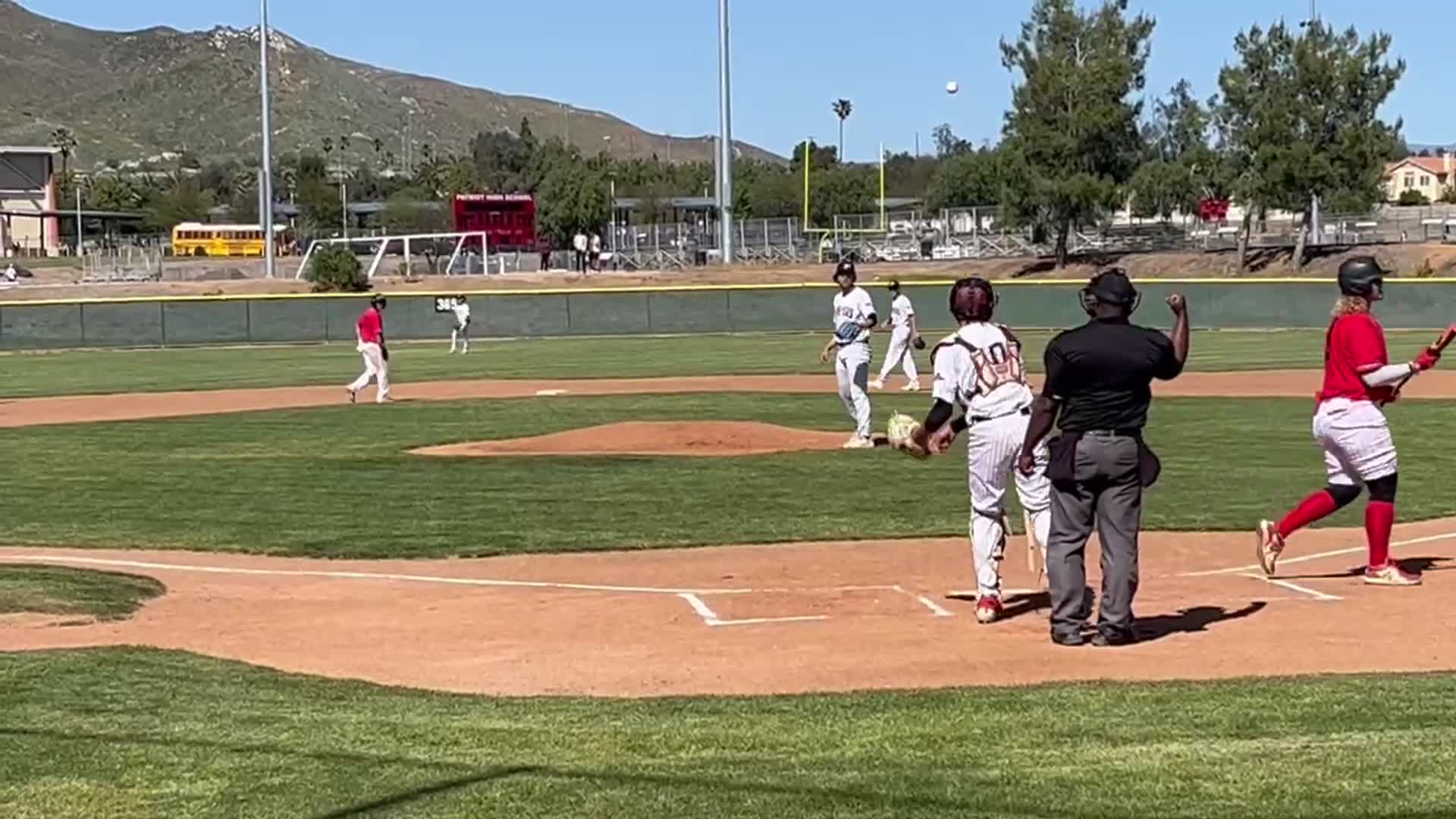 Baseball Game Recap: Patriot Warriors vs. Ramona Rams
