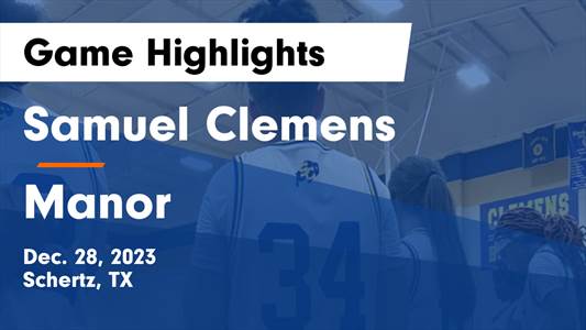 Basketball Game Recap: Clemens Buffaloes vs. Manor Mustangs