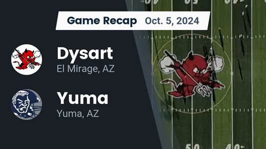 Football Recap: Yuma Comes Up Short