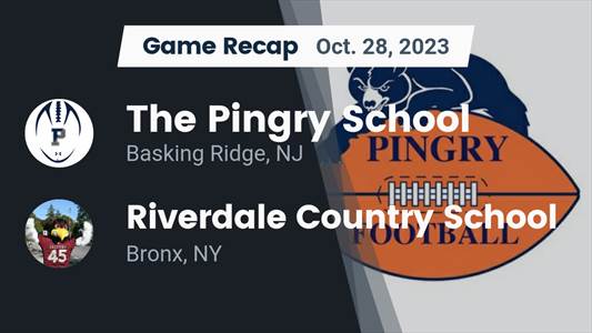 Football Game Recap: The Pingry School Big Blue vs. Riverdale Country ...