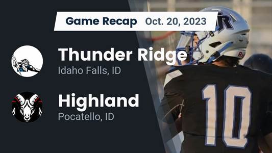 Football Game Recap: Thunder Ridge Titans vs. Highland Rams