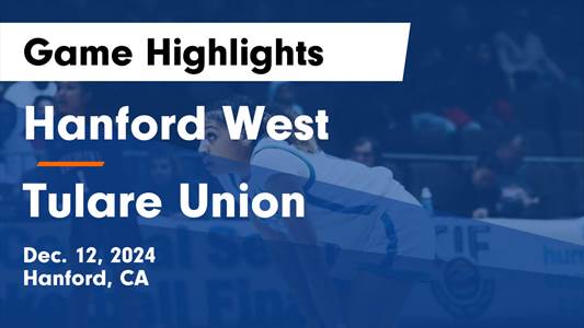 Basketball Recap: Friday's Victory Is Hanford West's Sixth in Last ...