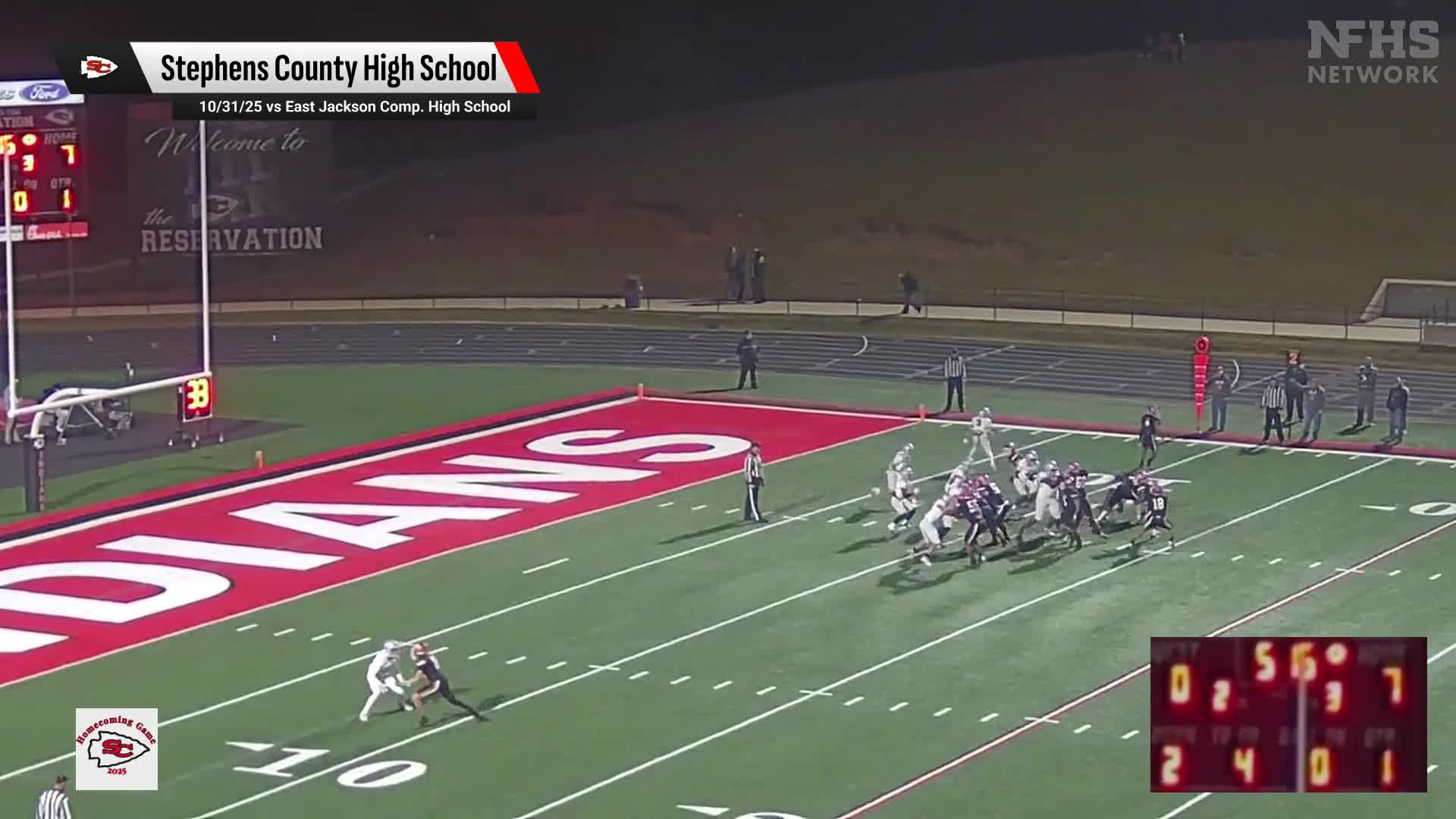 Daijon Daniels Game Report: vs Stephens County + How To Watch